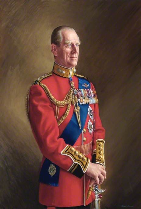The Duke of Edinburgh (b.1921) by Theodore Ramos (1928-2018) Theodore ...