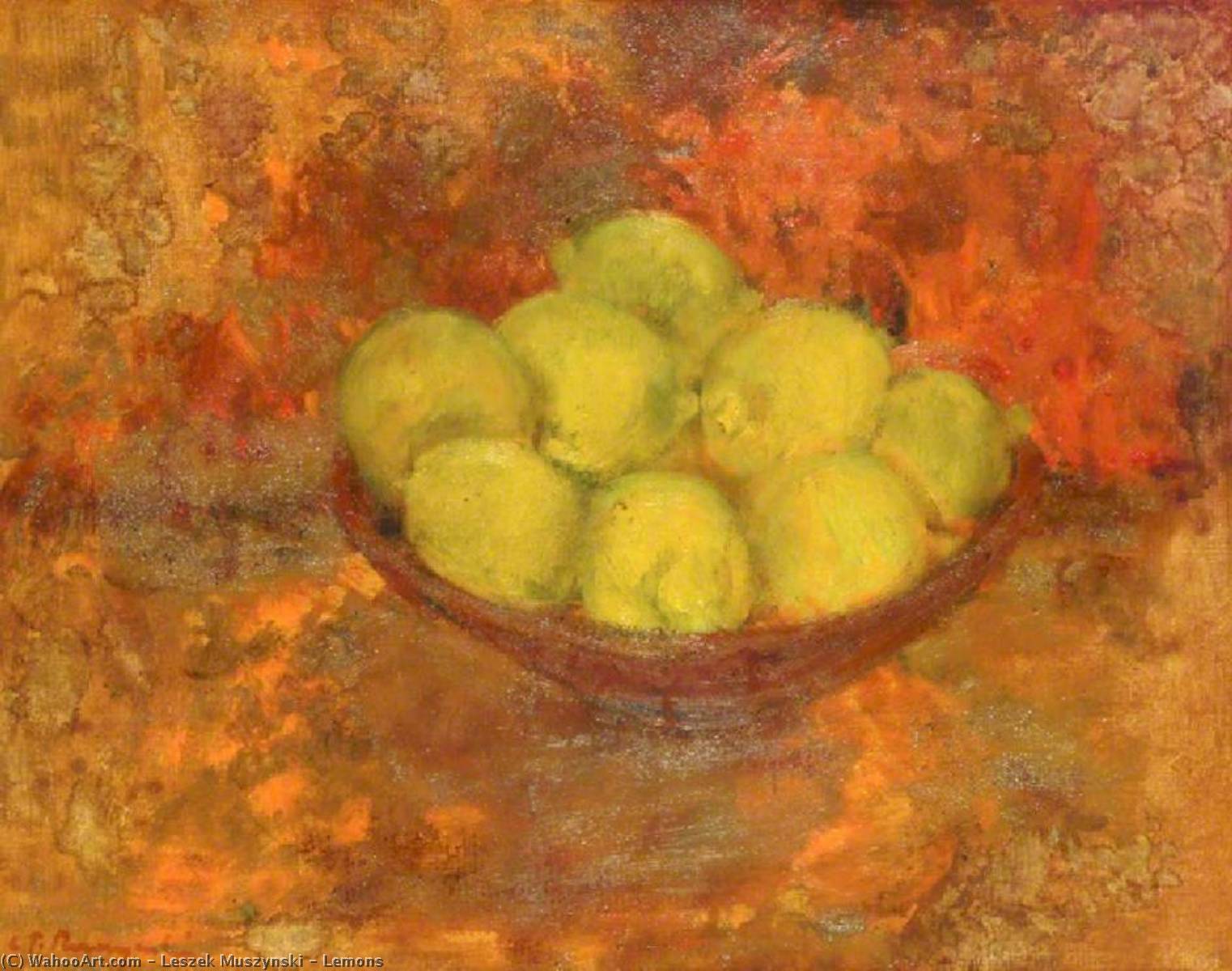 Lemons by Leszek Muszynski (1923-2012) Leszek Muszynski | ArtsDot.com