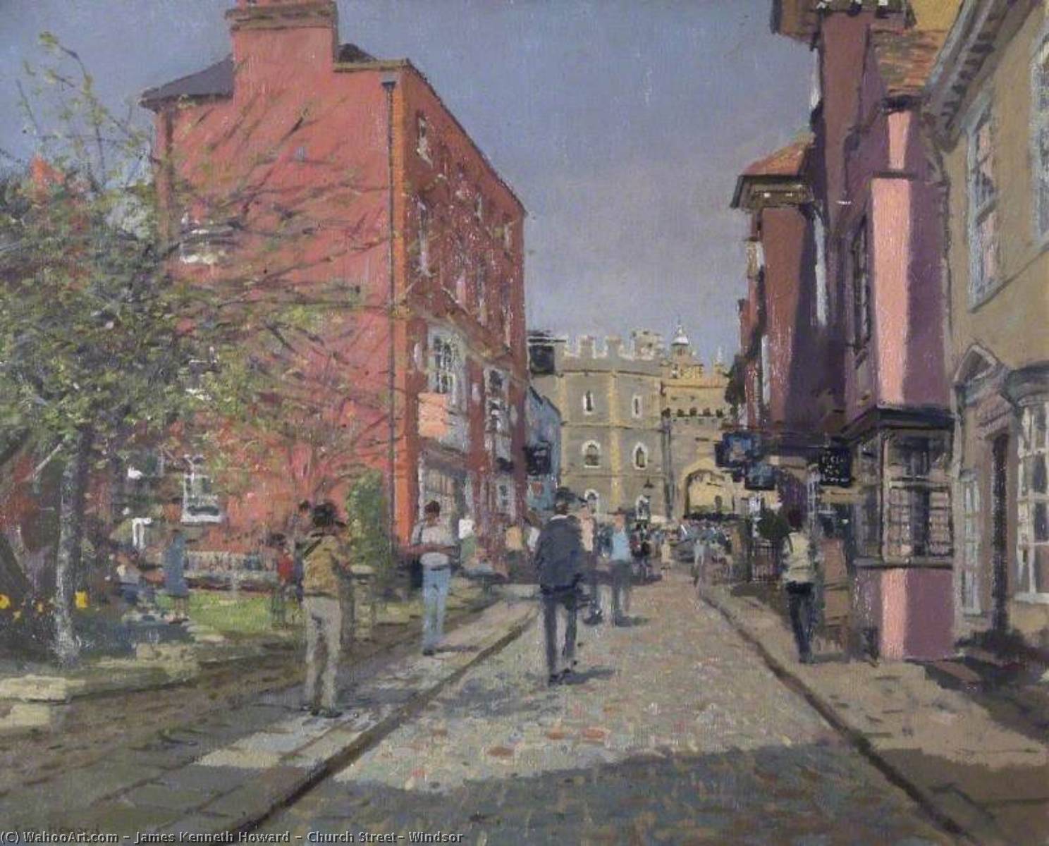 Rue Church, Windsor de James Kenneth Howard (1932-2022) James Kenneth ...