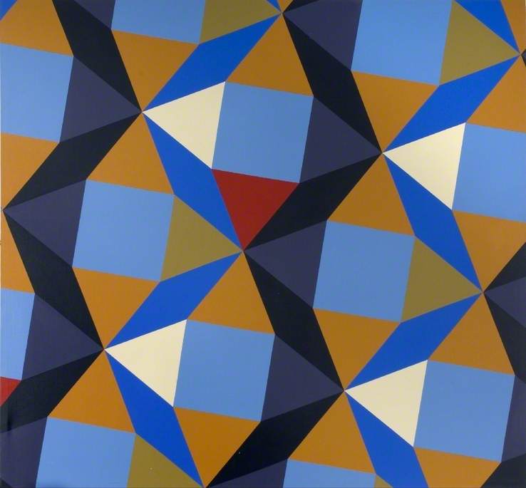 Red Triangle, 1994 by Bashir Makhoul Bashir Makhoul | ArtsDot.com