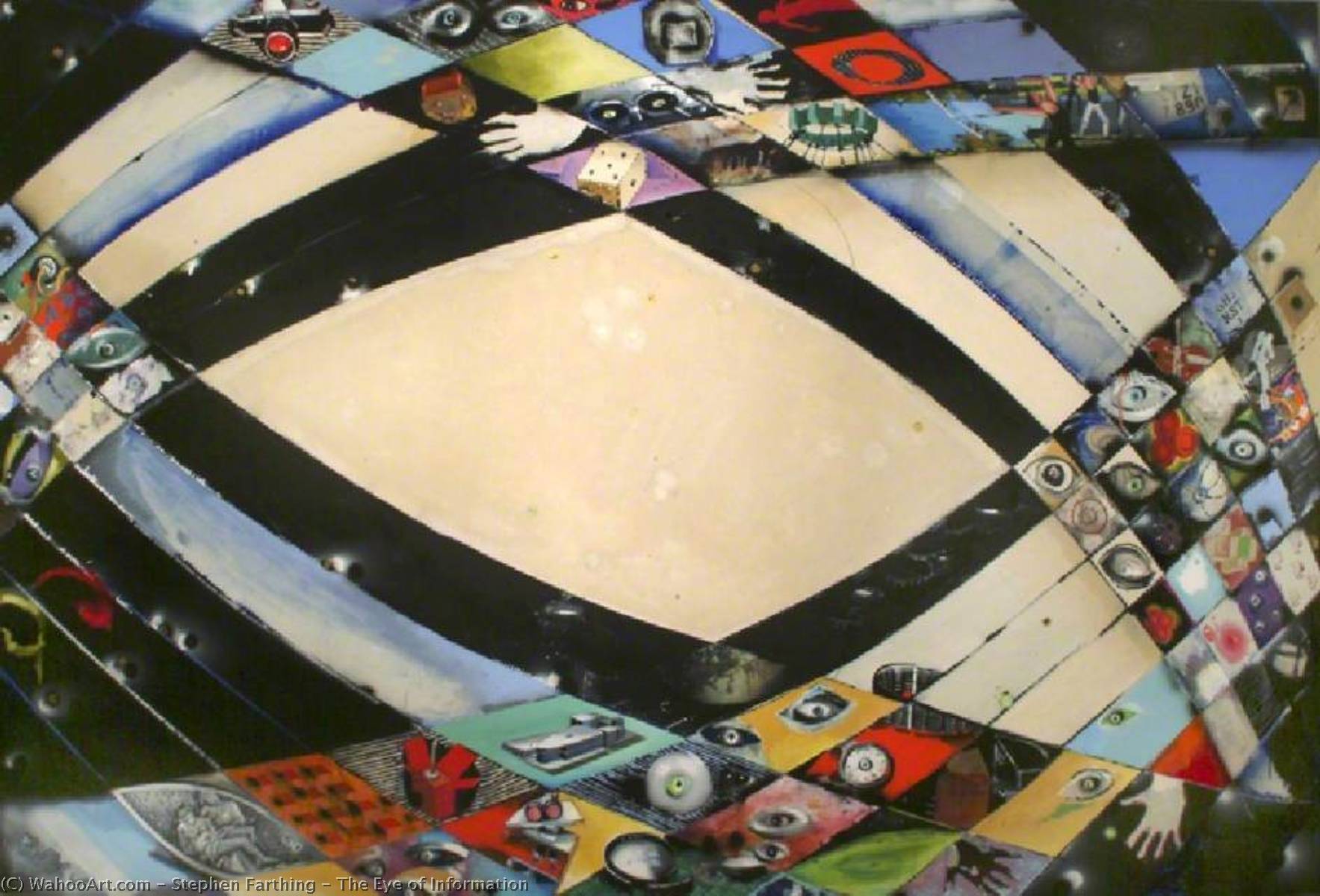 The Eye of Information, 2000 by Stephen Farthing Stephen Farthing ...