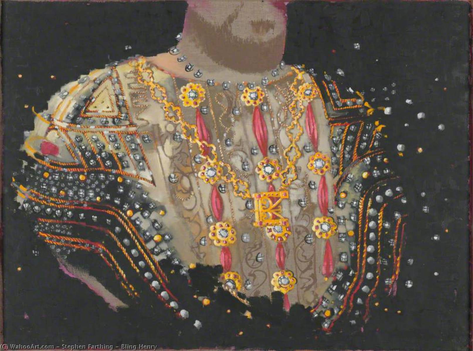 Bling Henry, 2007 by Stephen Farthing Stephen Farthing | ArtsDot.com