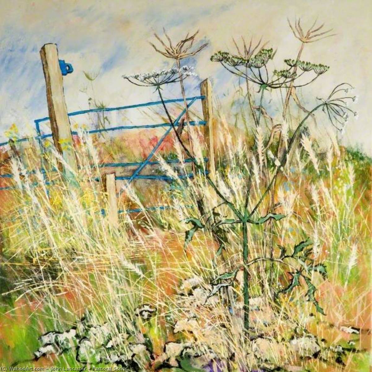 Pastoral Scene by John Lancaster John Lancaster | ArtsDot.com