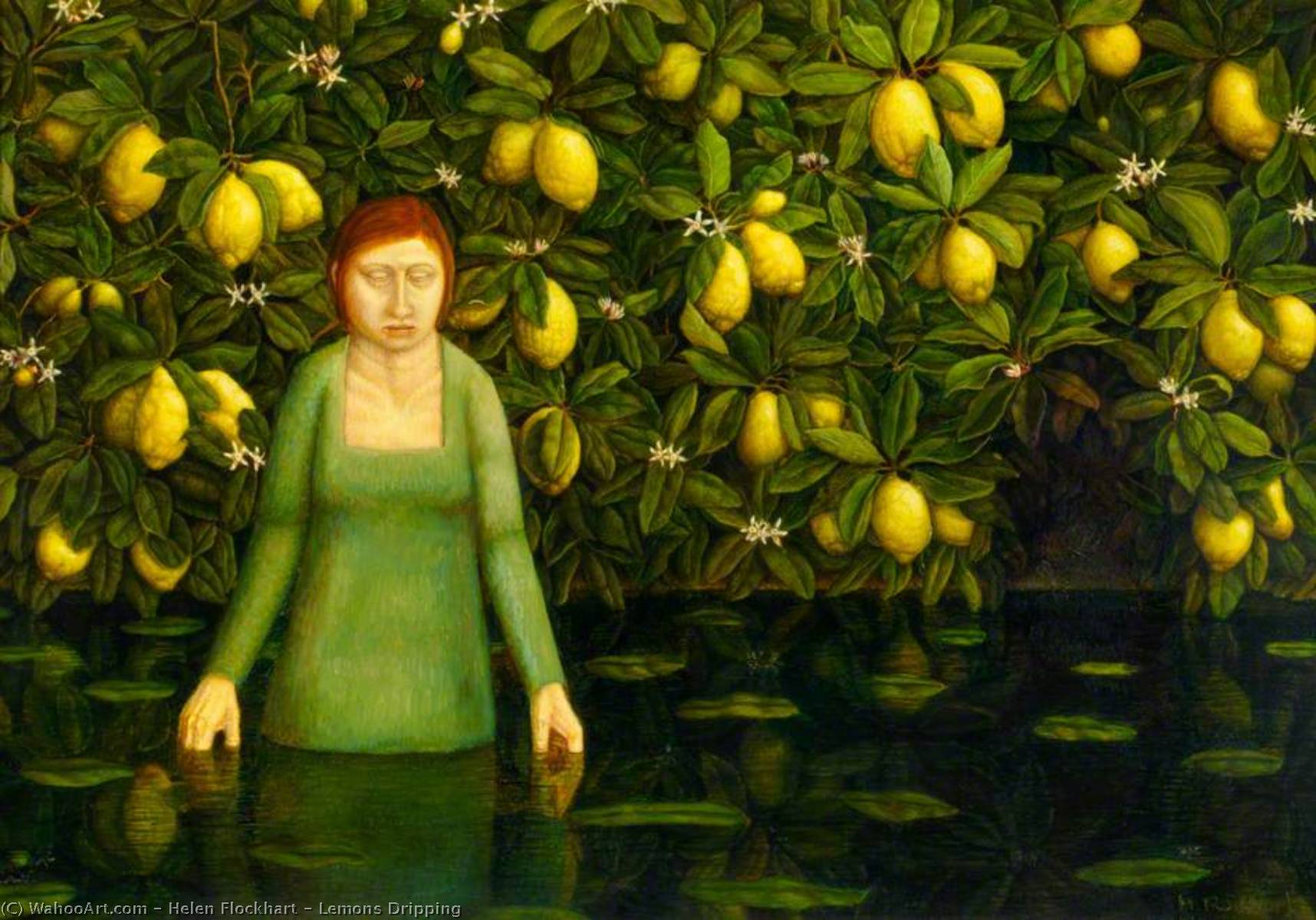 Lemons Dripping by Helen Flockhart Helen Flockhart | ArtsDot.com