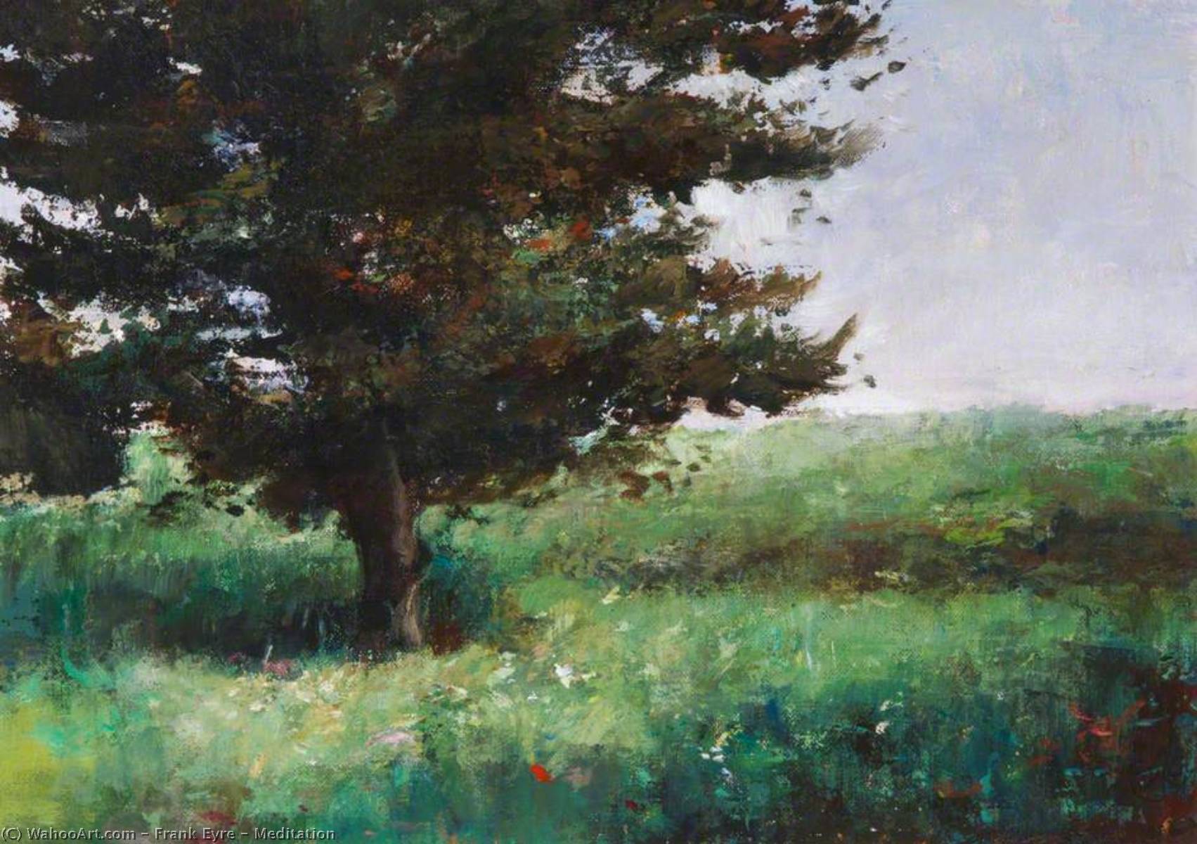 Meditation by Frank Eyre Frank Eyre | ArtsDot.com