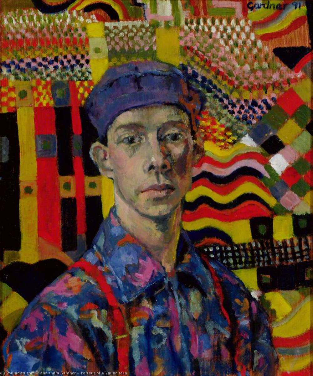 Portrait of a Young Man by Alexandra Gardner Alexandra Gardner ...