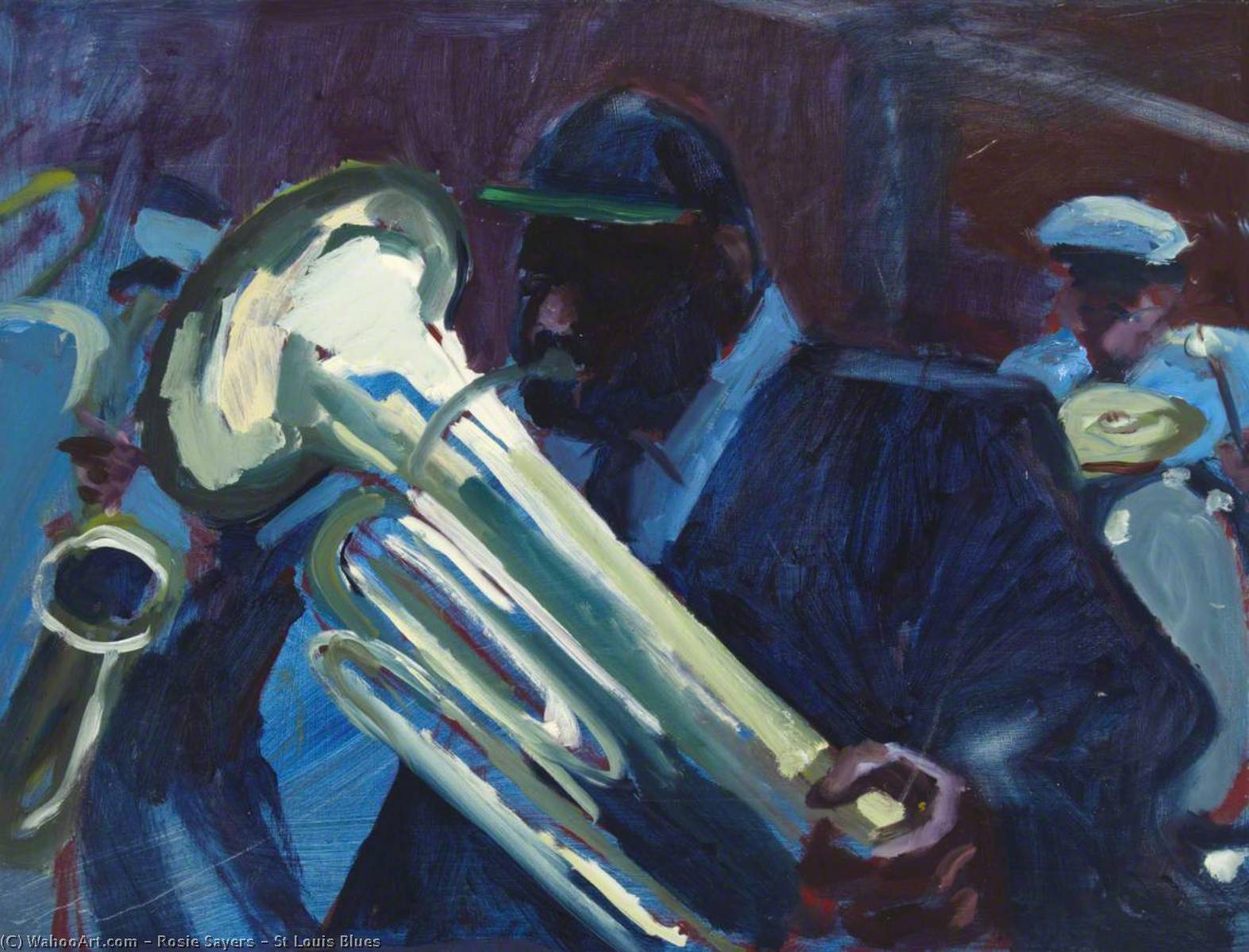 St Louis Blues, 1996 by Rosie Sayers Rosie Sayers | ArtsDot.com