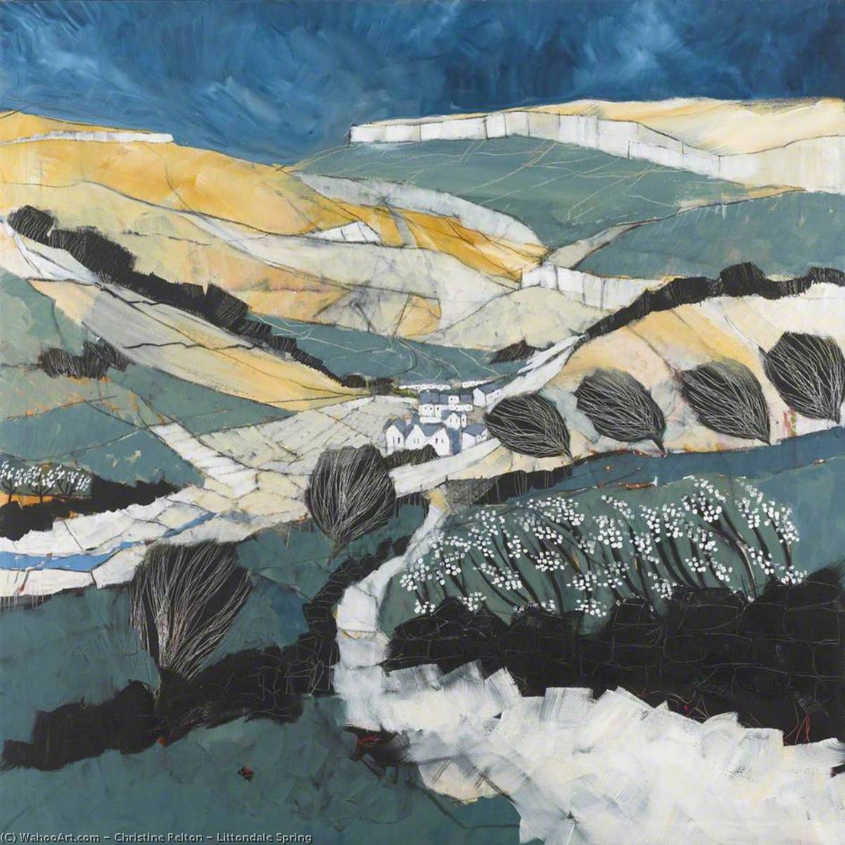 Littondale Spring, 2010 by Christine Relton Christine Relton | ArtsDot.com