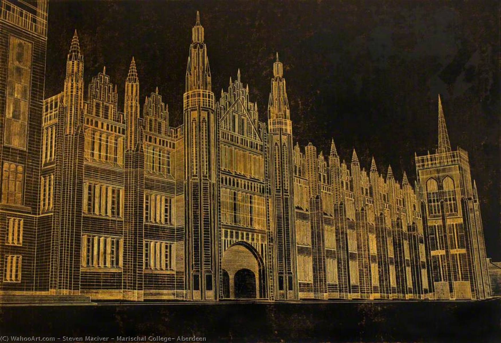 Marischal College, Aberdeen, 2008 por Steven Maciver Steven Maciver ...