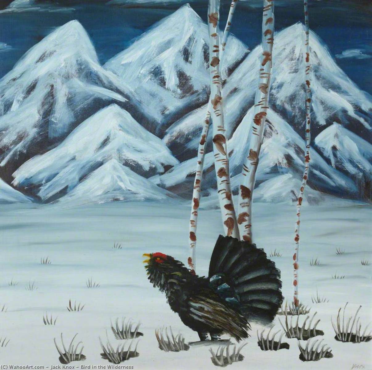 Bird in the Wilderness by Jack Knox (1936-2015) Jack Knox | ArtsDot.com