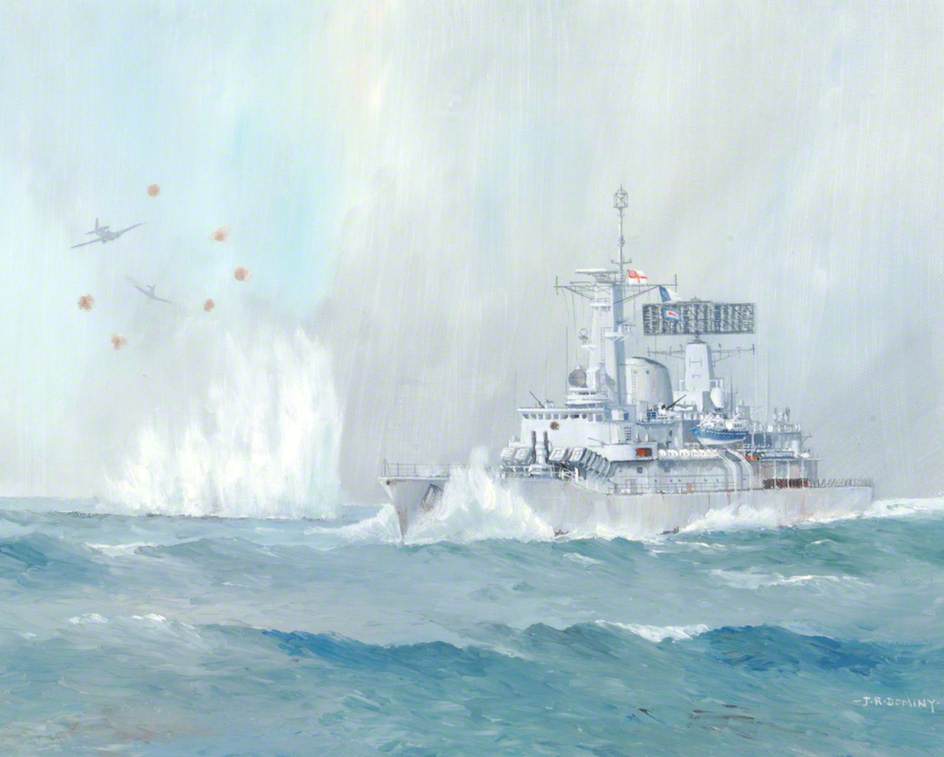 HMS `Argonaut ` de John Rowan Dominy John Rowan Dominy | ArtsDot.com