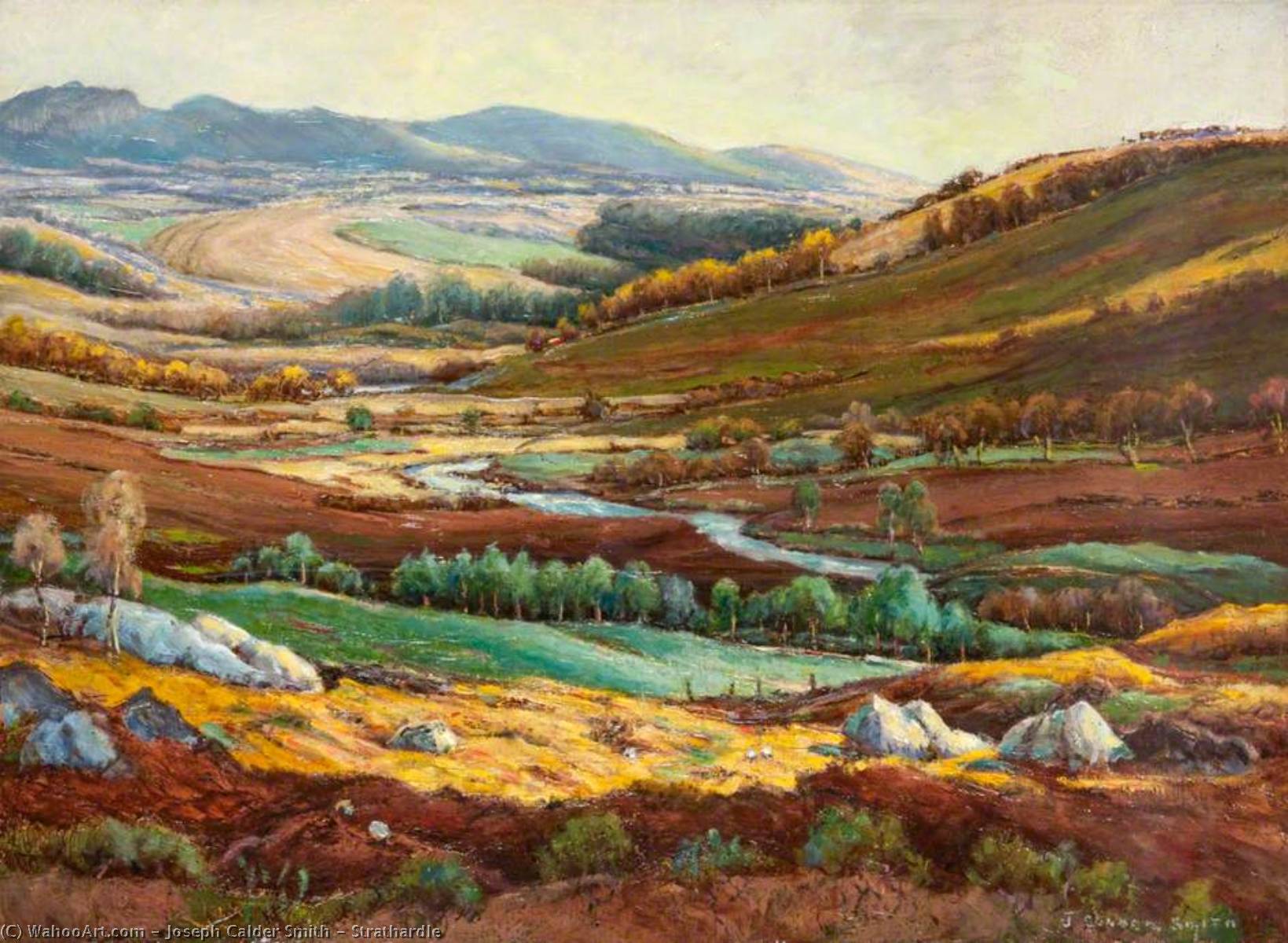 Strathardle de Joseph Calder Smith (1876-1953) Joseph Calder Smith ...