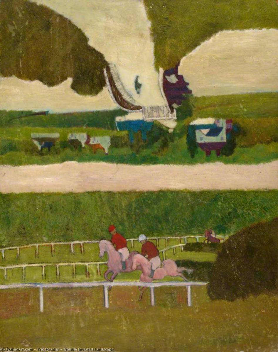 Buy Museum Art Reproductions Double Inverted Landscape by Eric Meadus ...