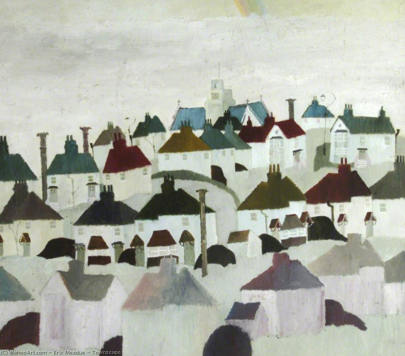 Erwerben Gemälde Reproduktionen Stadtbild von Eric Meadus (Inspiriert ...