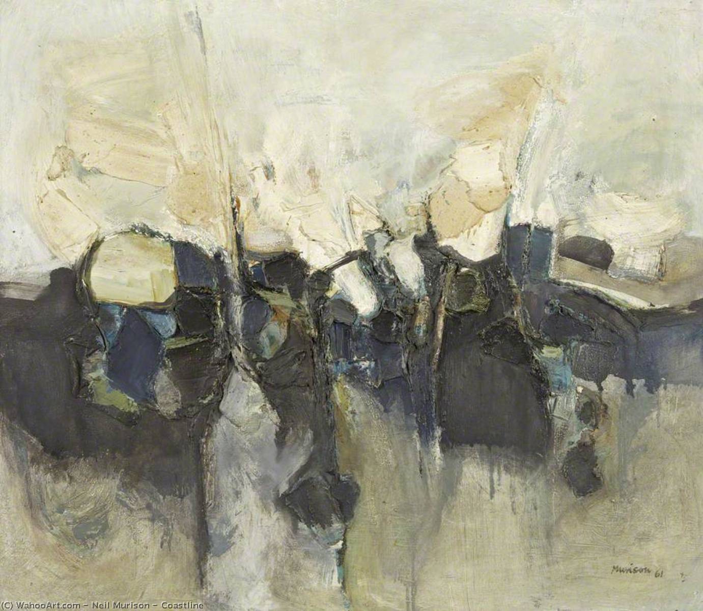 Coastline by Neil Murison (1930-2018) Neil Murison | ArtsDot.com