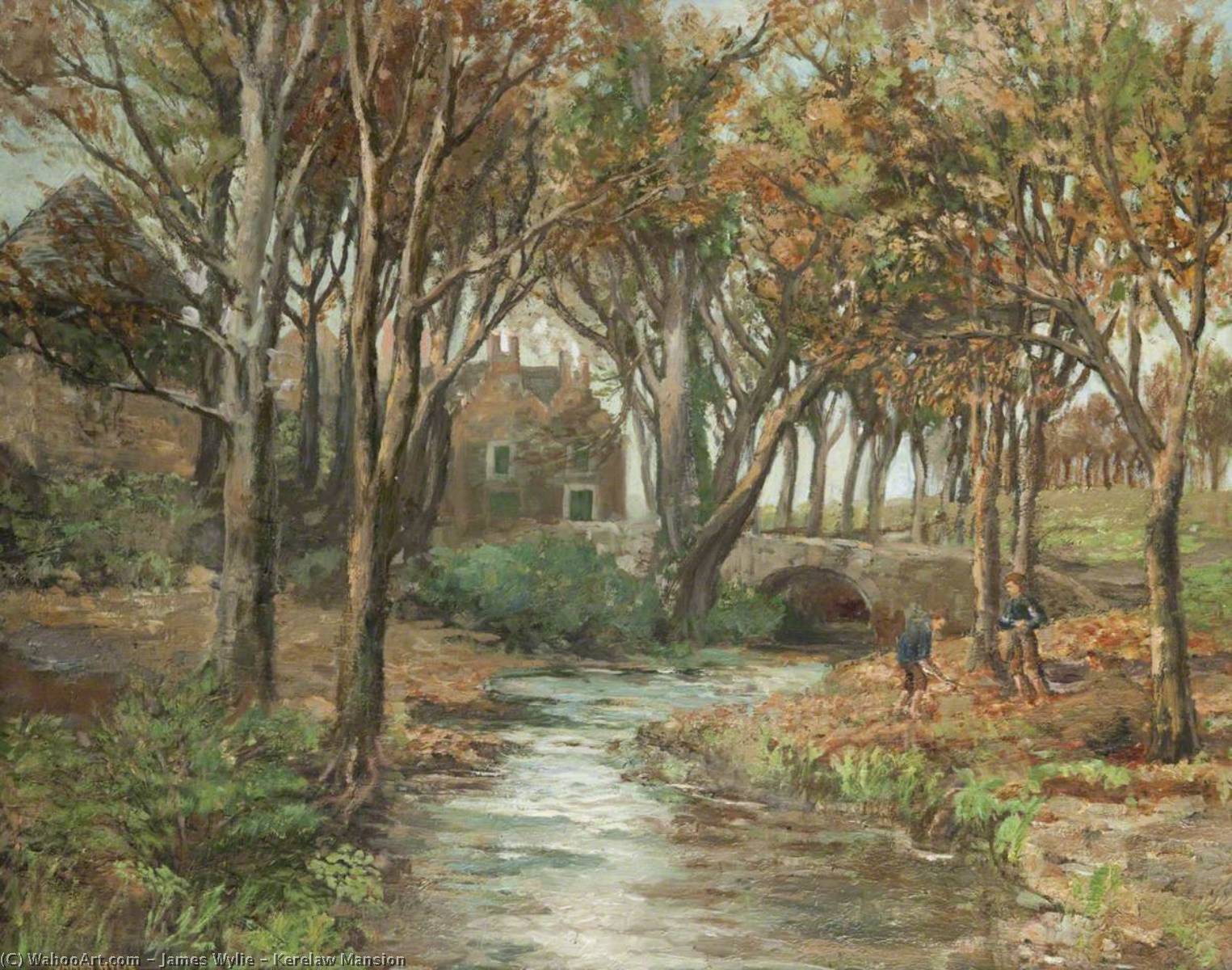 Buy Museum Art Reproductions Kerelaw Mansion by James Wylie (Inspired ...