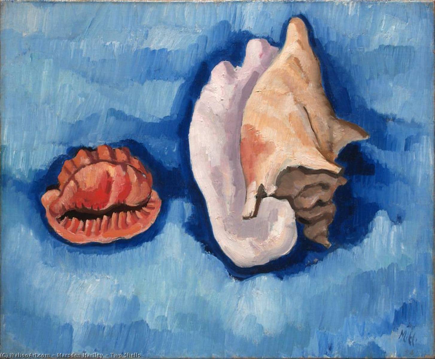 Order Artwork Replica Two Shells, 1928 by Marsden Hartley (1877-1943 ...