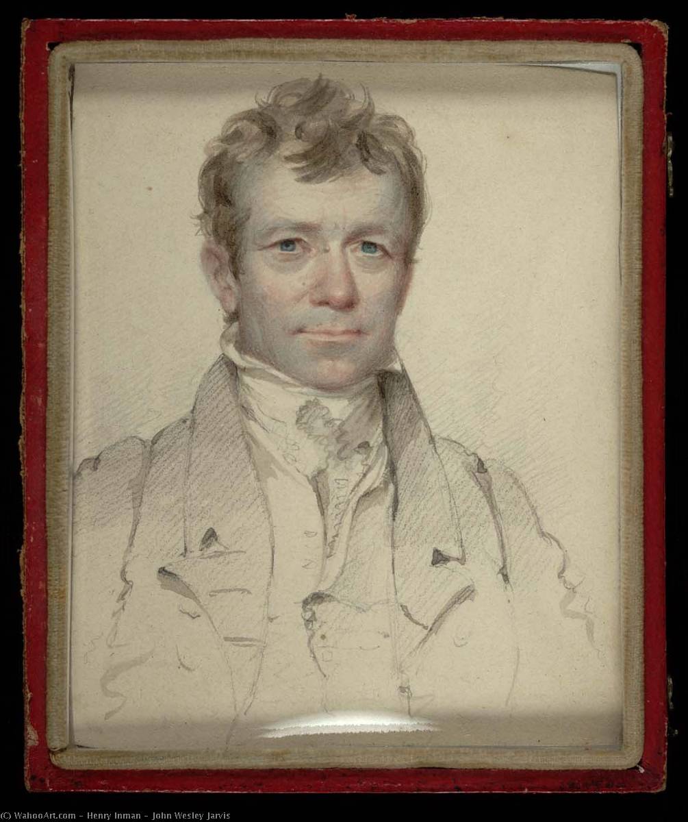 Get Art Reproductions John Wesley Jarvis, 1822 by Henry Inman (1801 ...