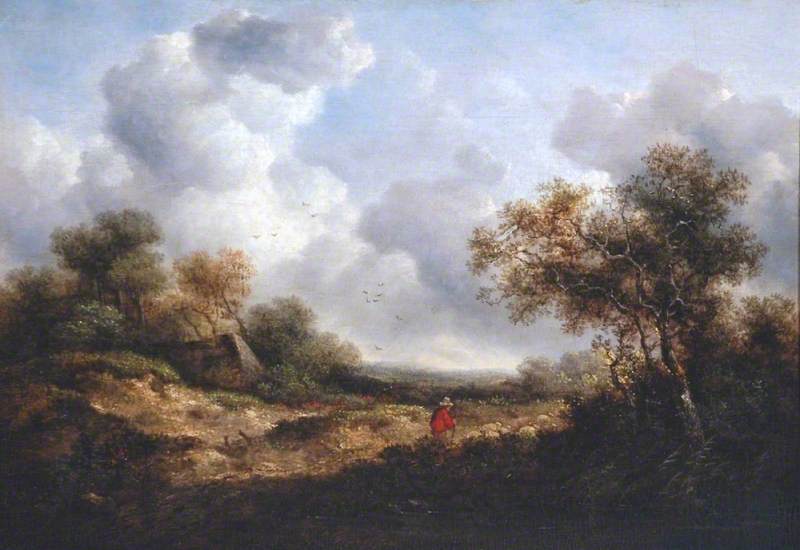 Buy Museum Art Reproductions A Storm Cloud by Richard H Hilder (1813 ...