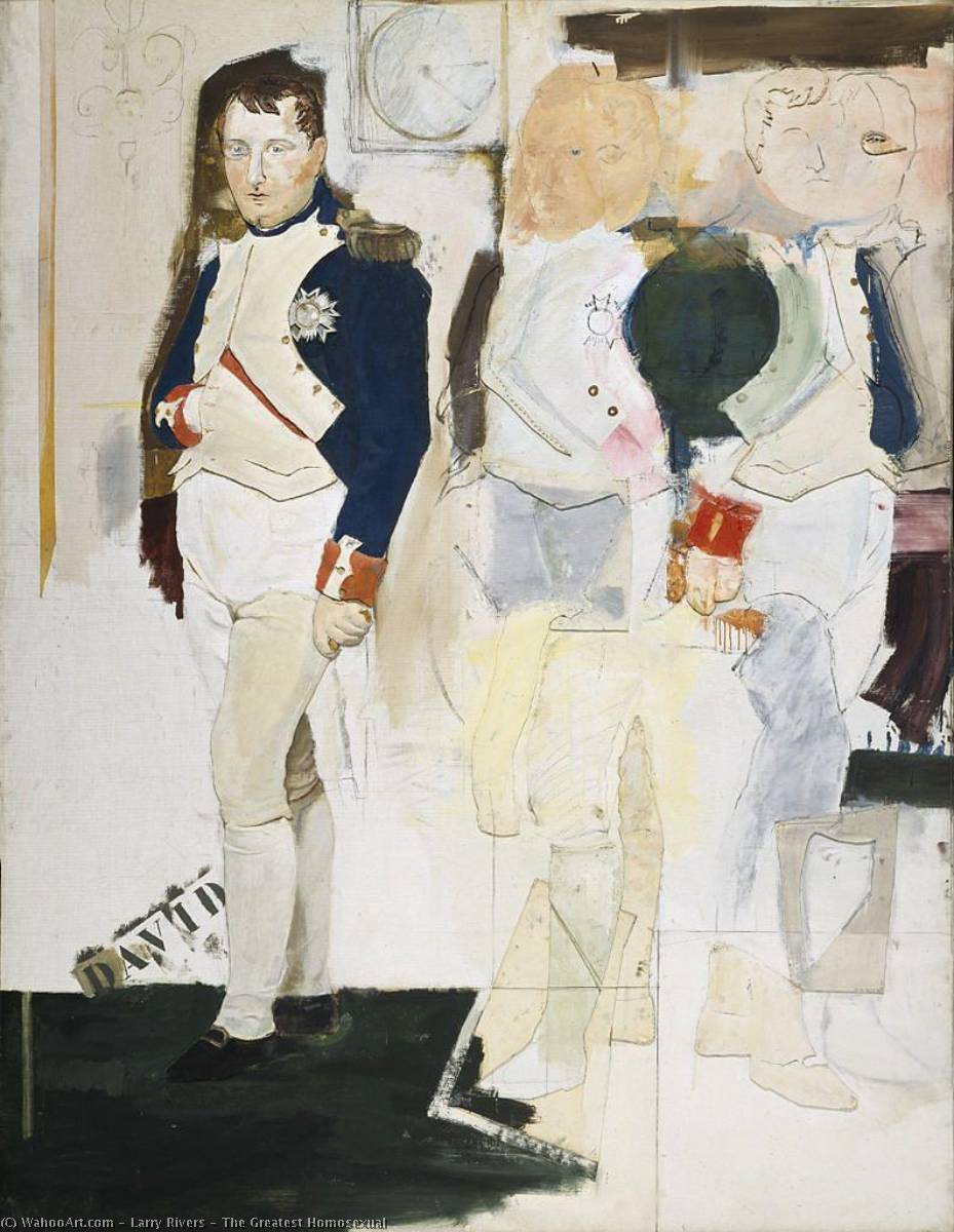 The Greatest Homosexual, 1964 by Larry Rivers (1923-2002, United States ...