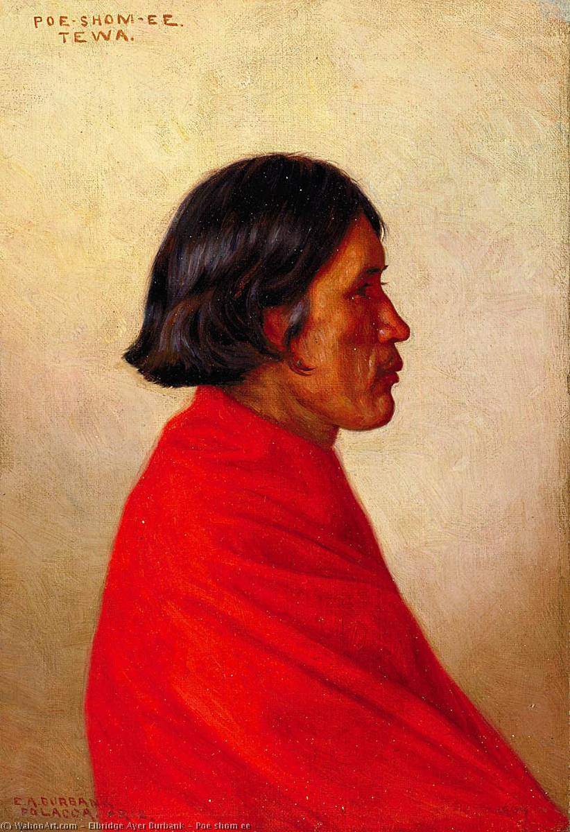 Buy Museum Art Reproductions Poe shom ee, 1904 by Elbridge Ayer Burbank ...