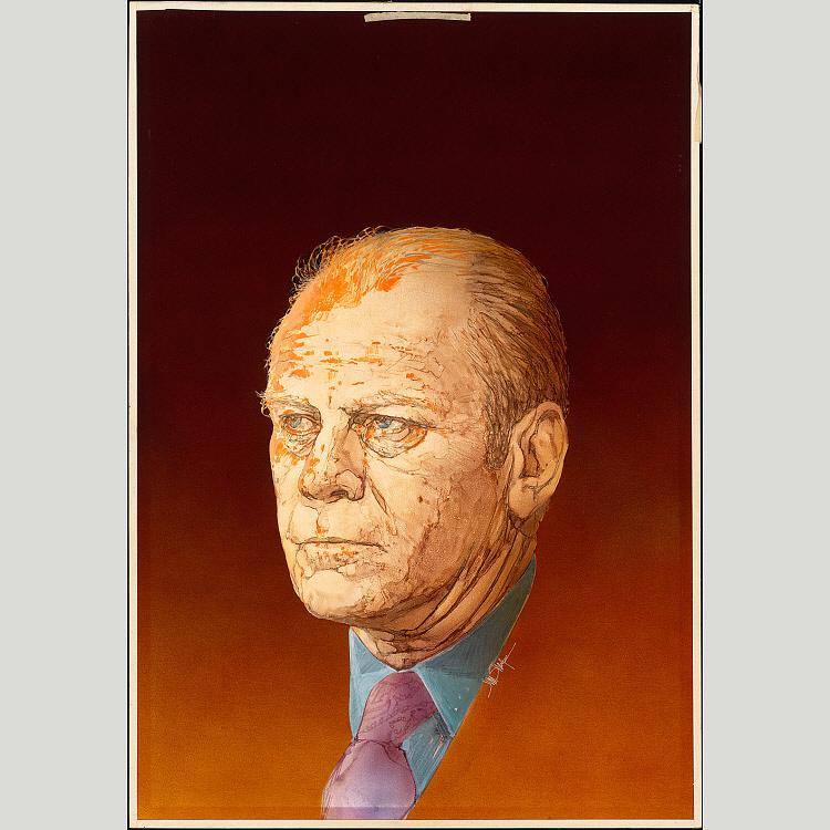 Gerald Ford, 1976 de Jim Sharpe (1936-2005) Jim Sharpe | ArtsDot.com