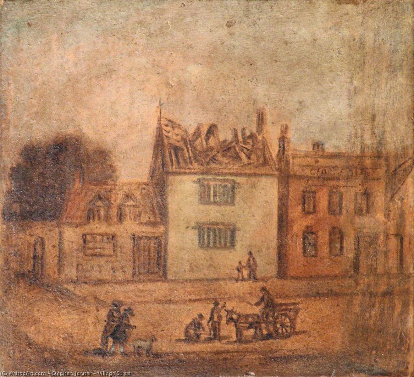 Village Street, 1797 by Stephen Jenner Stephen Jenner | ArtsDot.com