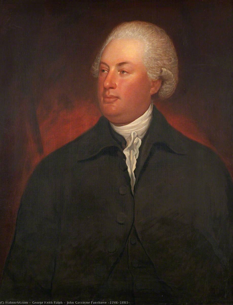 Museum Art Reproductions John Gascoyne Fanshawe (1746–1803), 1779 by ...