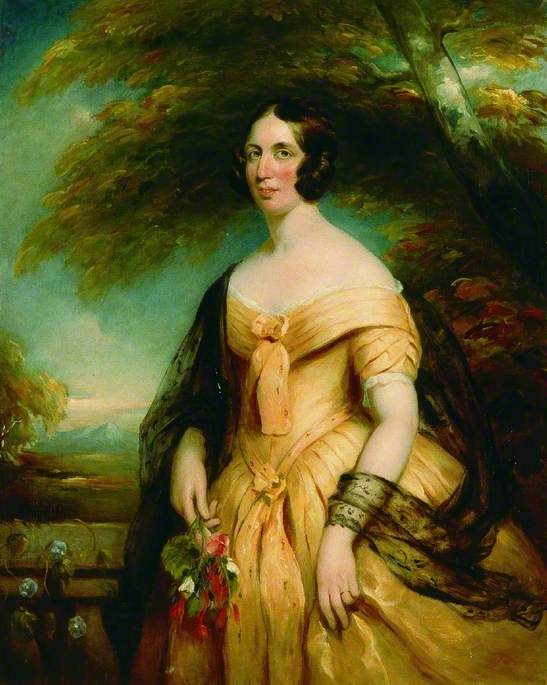 Elizabeth Jane Gee (b.1812), 1841 by Thomas Ellerby Thomas Ellerby ...