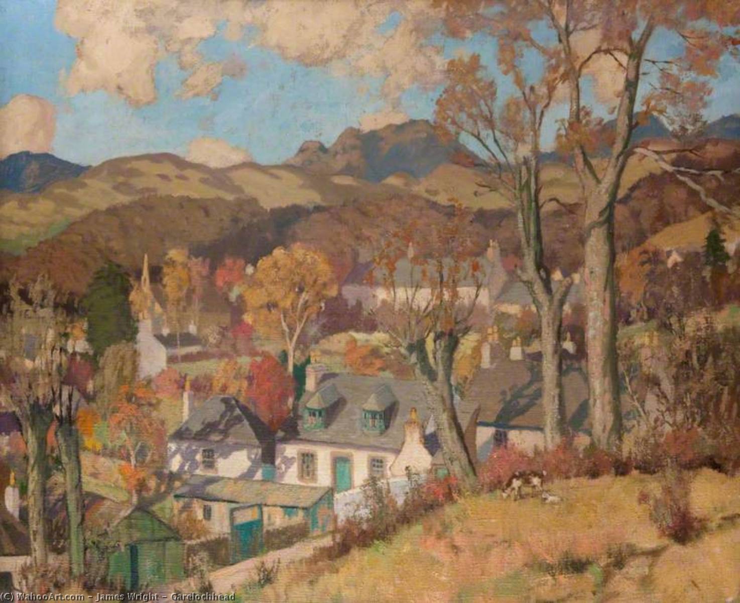 Buy Museum Art Reproductions Garelochhead by James Wright (1885-1947 ...