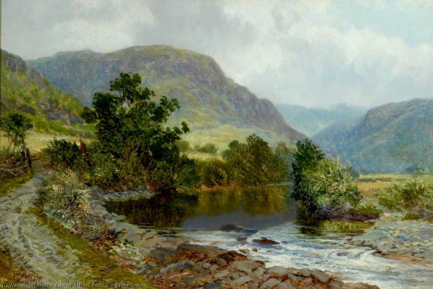 River Scene by Edwin Alfred Pettitt Edwin Alfred Pettitt | ArtsDot.com