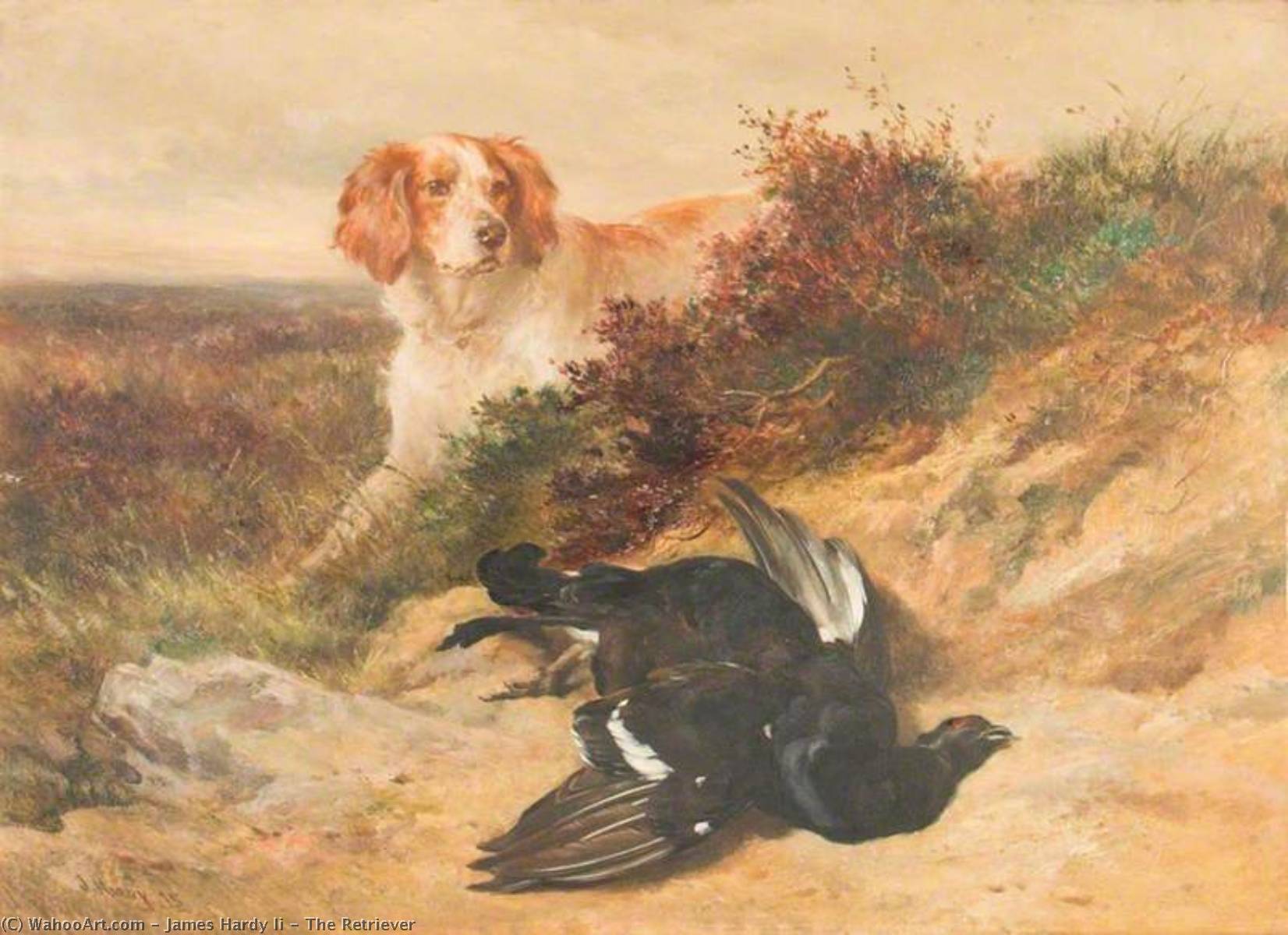 The Retriever, 1875 by James Hardy Ii James Hardy Ii | ArtsDot.com