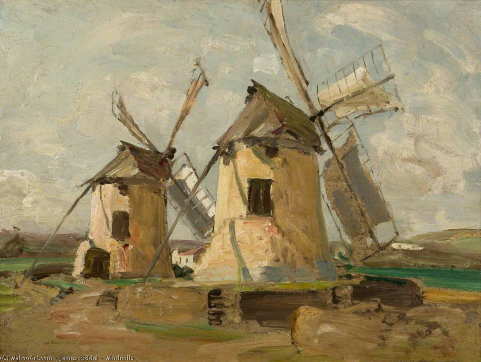 Windmills by James Riddel James Riddel | ArtsDot.com