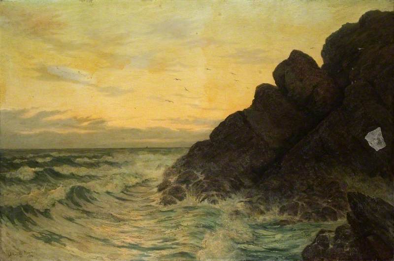 Seascape, 1904 by Alfred Harvey Moore Alfred Harvey Moore | ArtsDot.com