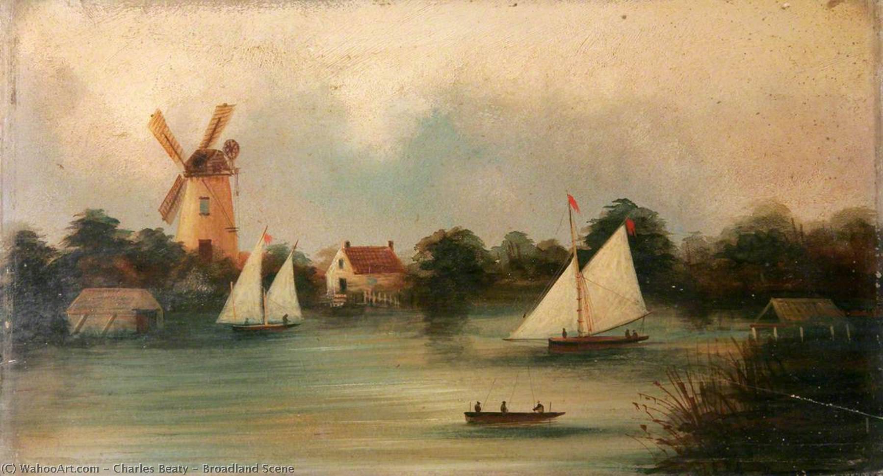 Broadland Scene, 1887 por Charles Beaty Charles Beaty | ArtsDot.com