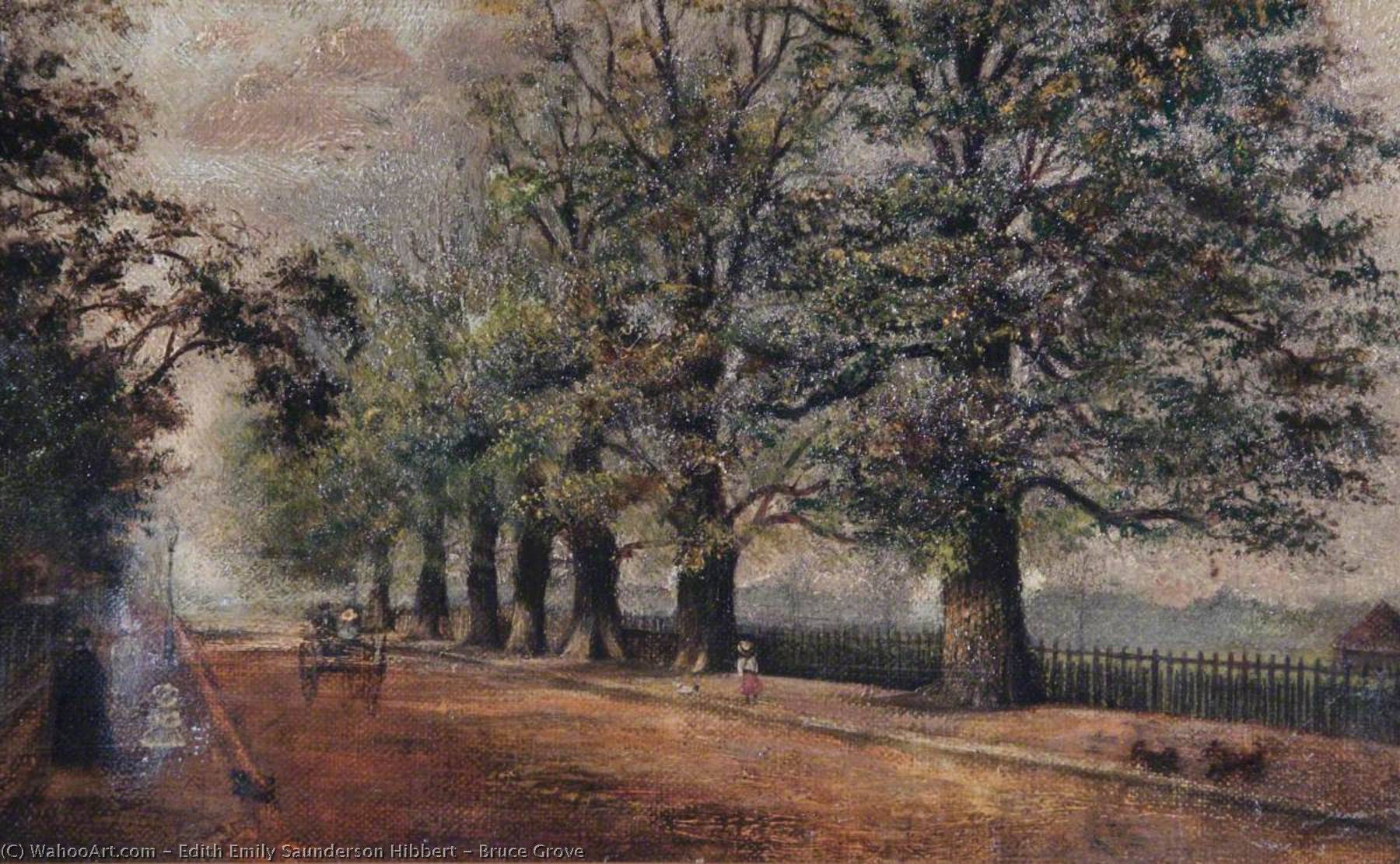 Bruce Grove, 1886 by Edith Emily Saunderson Hibbert Edith Emily ...