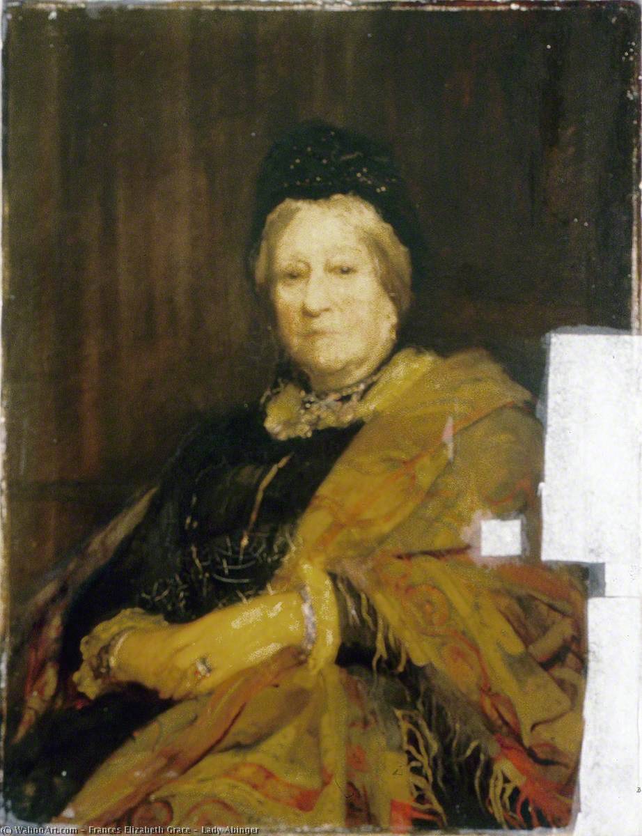 Lady Abinger, 1883 por Frances Elizabeth Grace Frances Elizabeth Grace ...