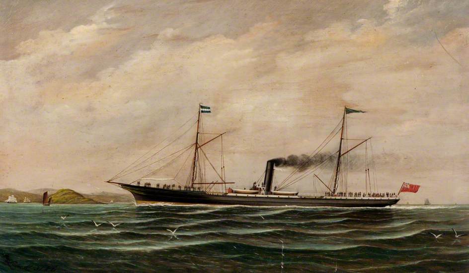 SS `St Clair`, 1886 de William Leask William Leask | ArtsDot.com