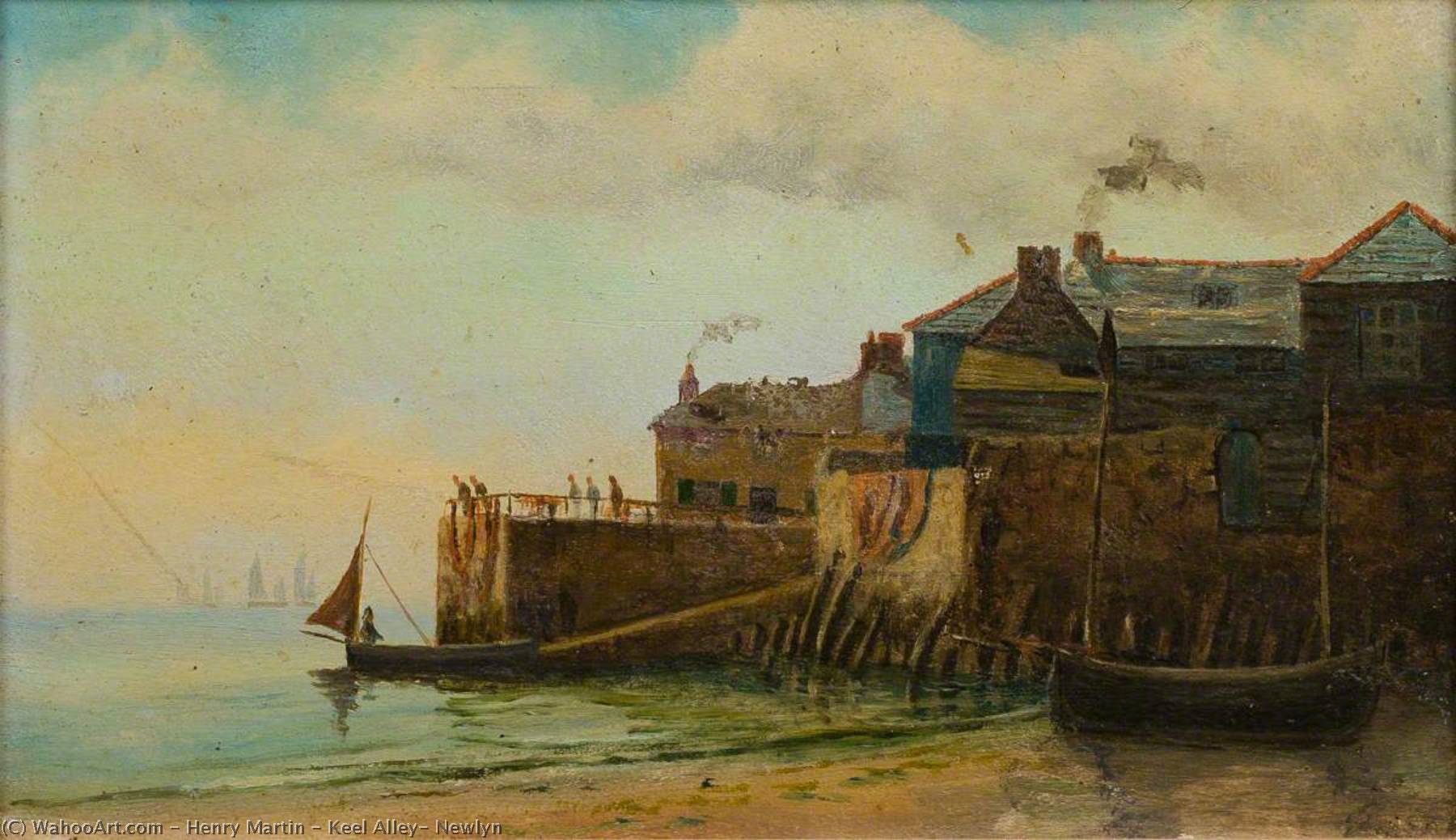 Keel Alley, Newlyn by Henry Martin Henry Martin | ArtsDot.com