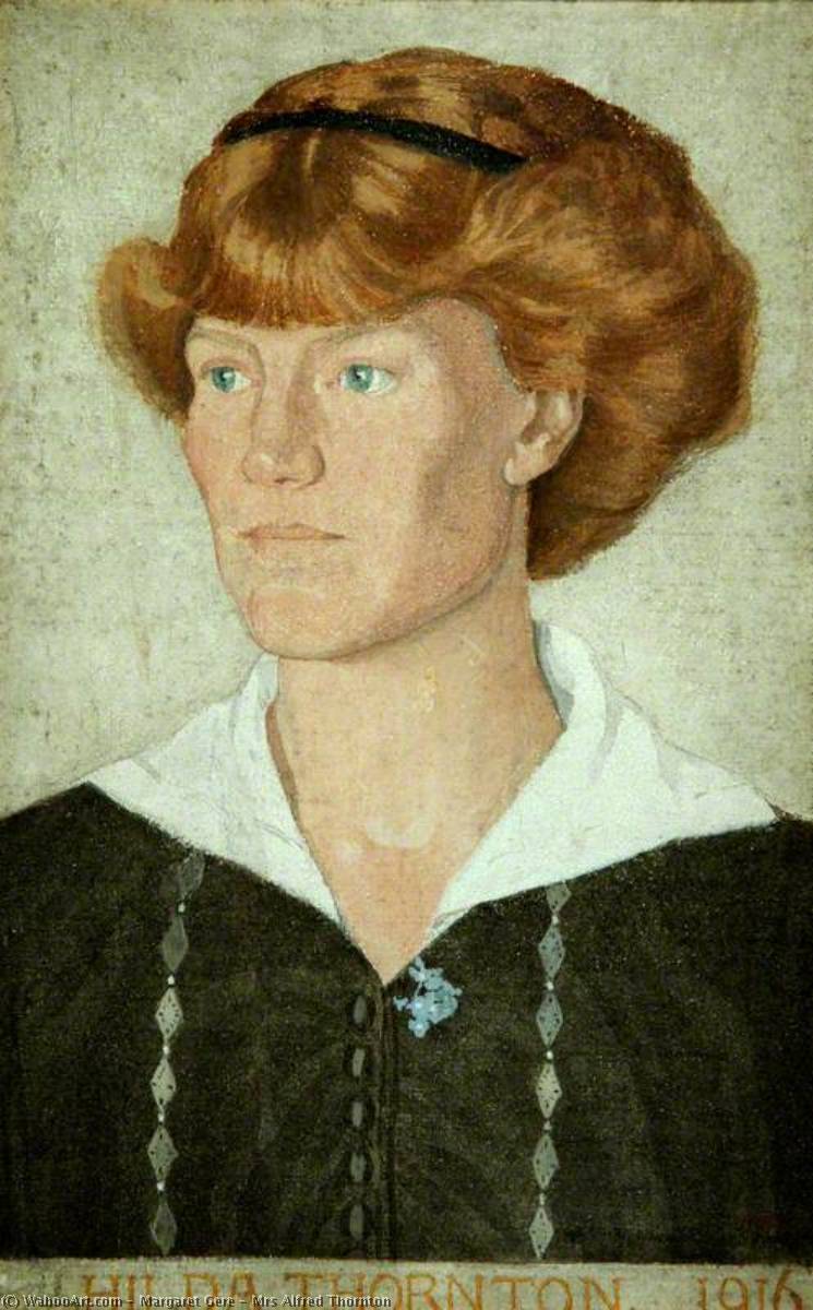 Mrs Alfred Thornton, 1925 by Margaret Gere Margaret Gere | ArtsDot.com