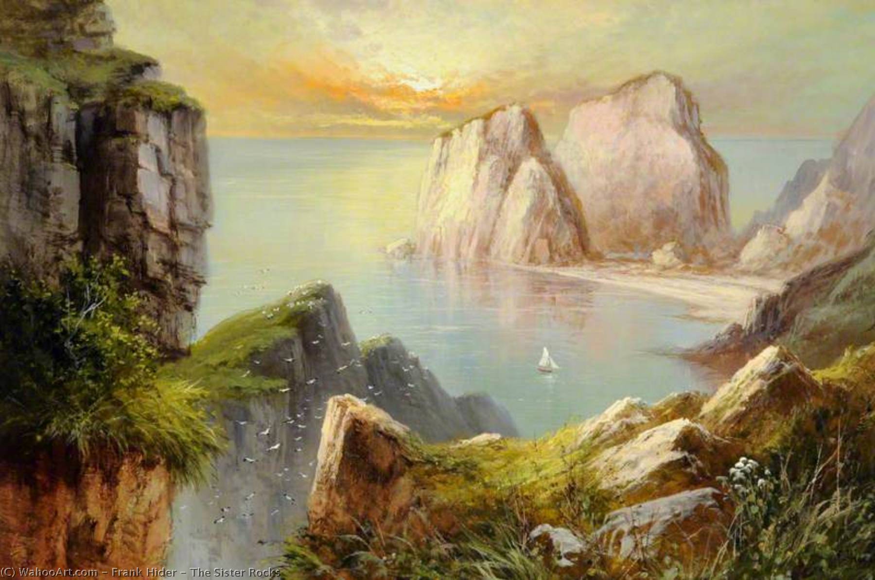 The Sister Rocks by Frank Hider Frank Hider | ArtsDot.com