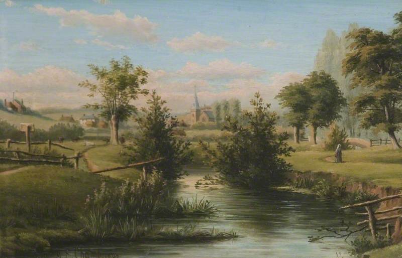 Happy Island, 1892 by Arthur Edwin Champ Arthur Edwin Champ | ArtsDot.com