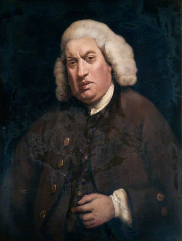Samuel Johnson (1709–1784) (after Joshua Reynolds) by Margaret Grose ...