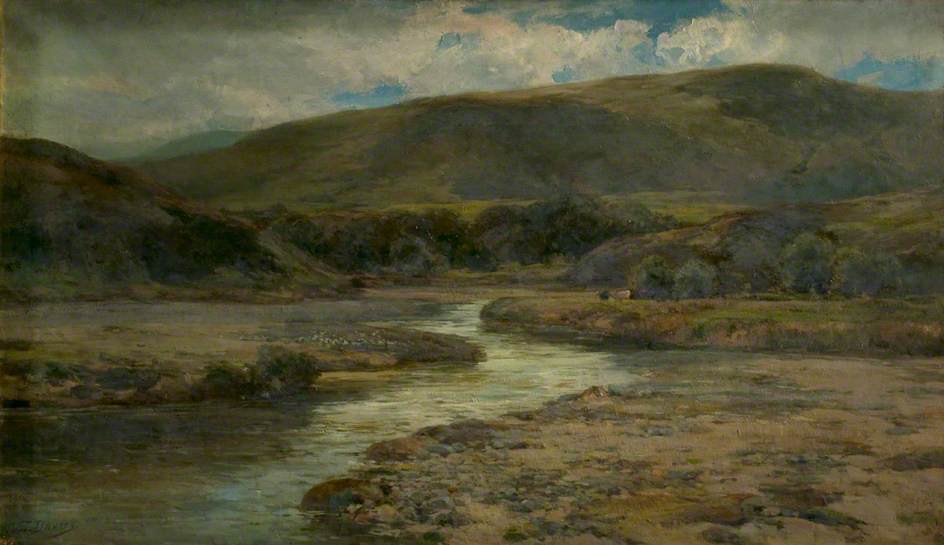 Landscape, near Peel, Isle of Man by Edward Davies Edward Davies ...