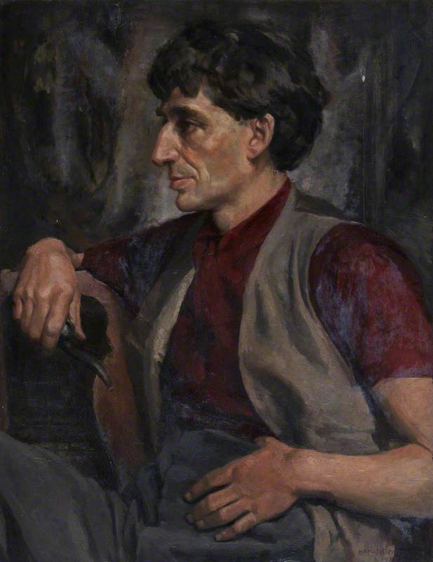 Robert Sivell (1888–1958), Artist, 1933 by Hamish Constable Paterson ...