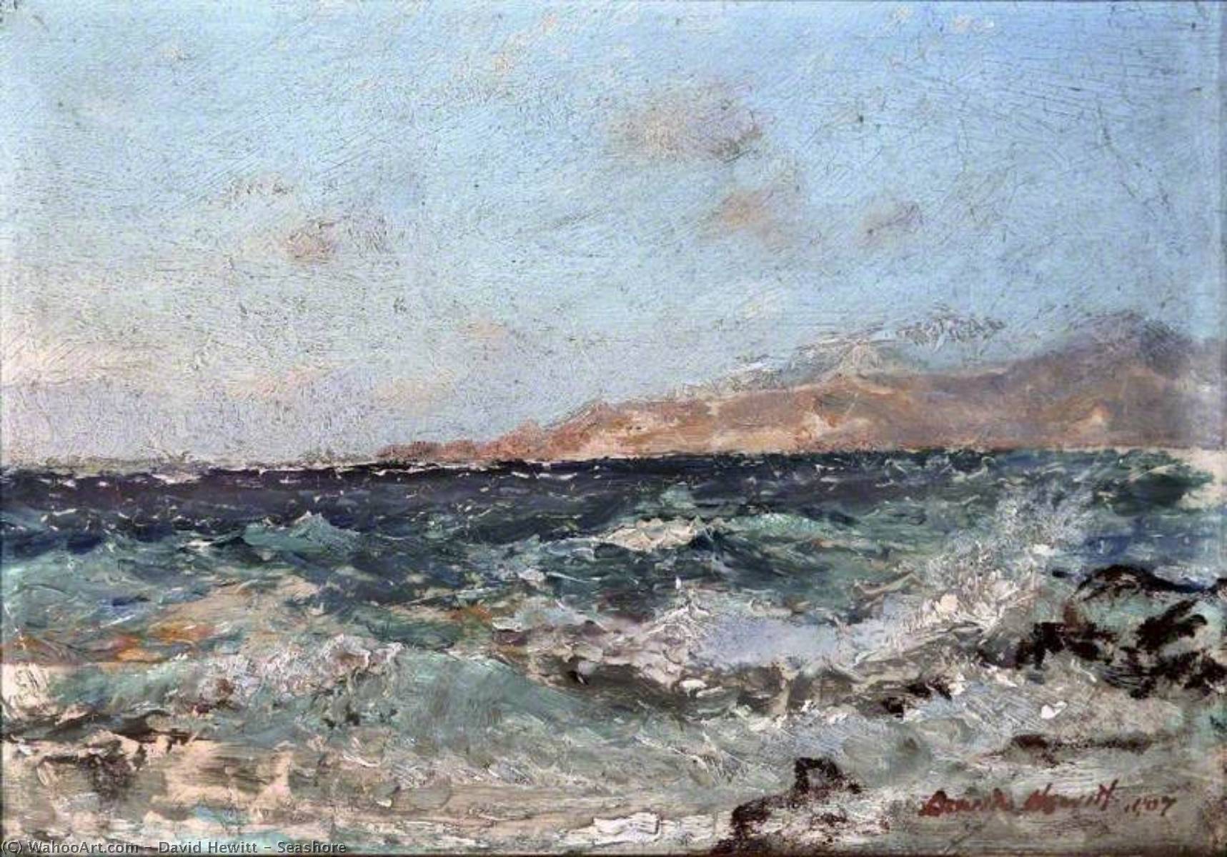 Seashore, 1907 by David Hewitt David Hewitt | ArtsDot.com