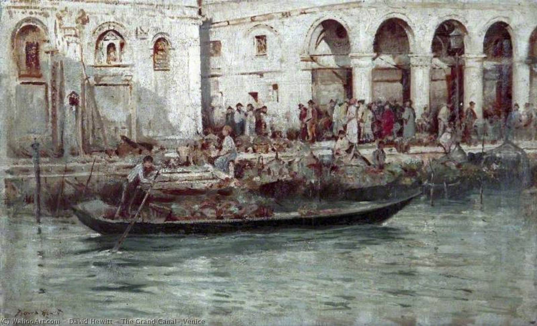 The Grand Canal, Venice by David Hewitt David Hewitt | ArtsDot.com