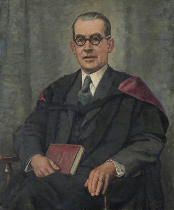 J. S. Ross (1893–1975), CBE, MA, BSc, Principal (1940–1953), 1953 by ...