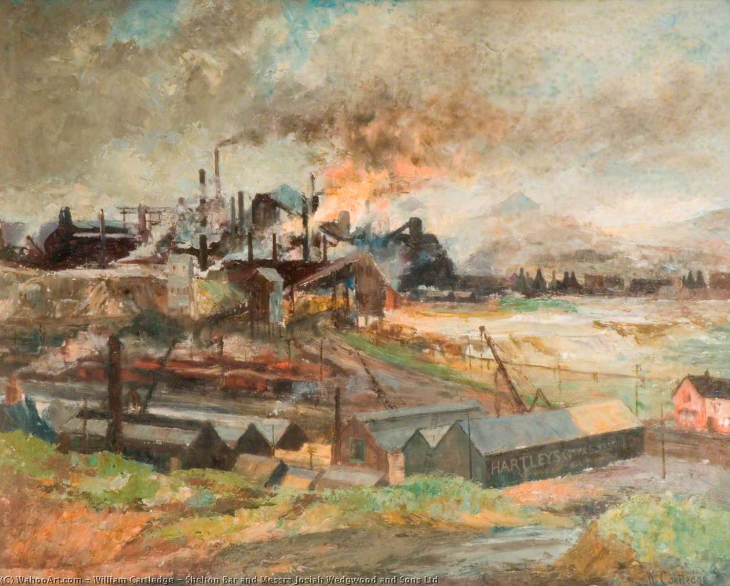 Shelton Bar and Messrs Josiah Wedgwood and Sons Ltd, 1949 by William ...