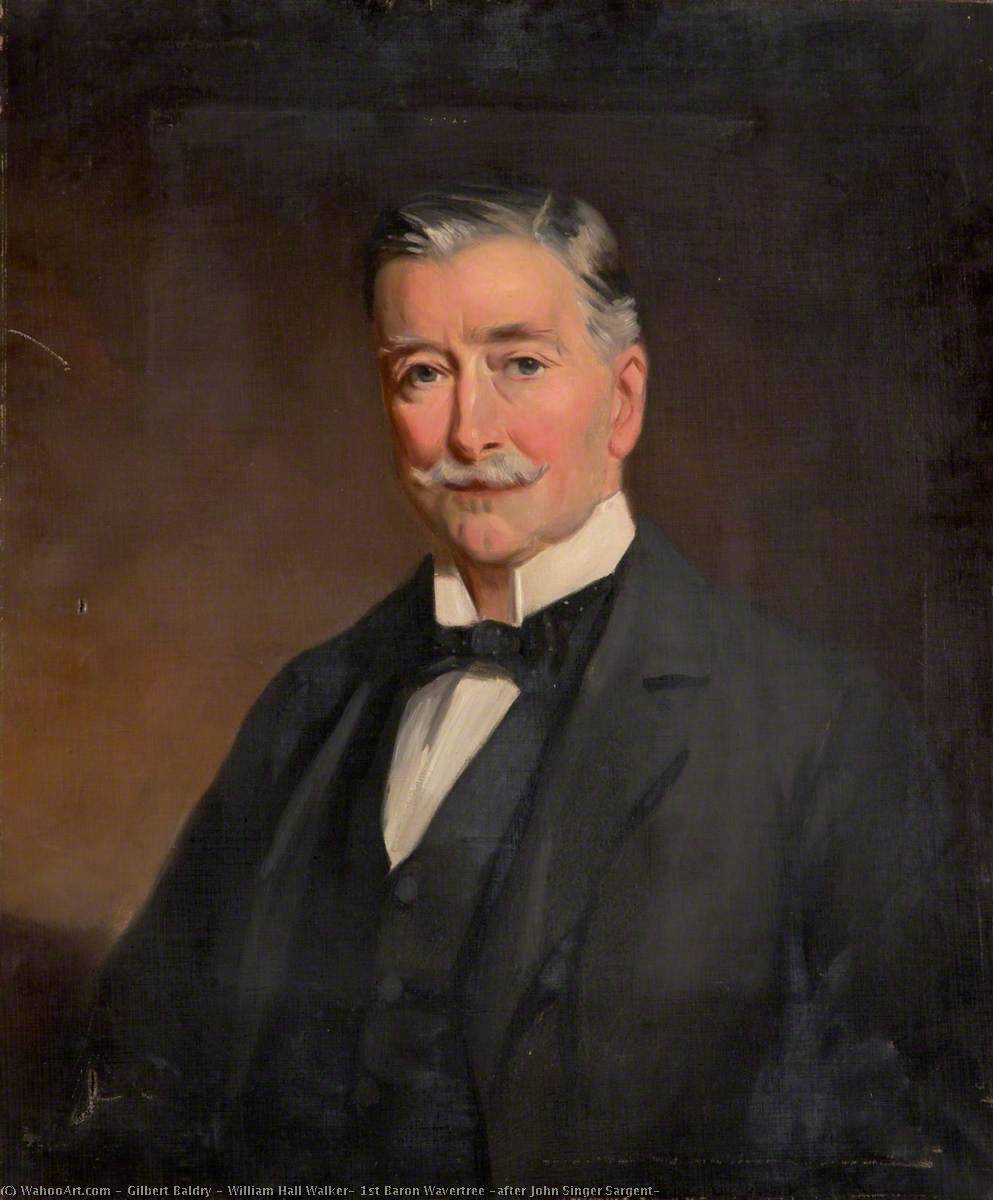 William Hall Walker, 1st Baron Wavertree (after John Singer Sargent) by ...